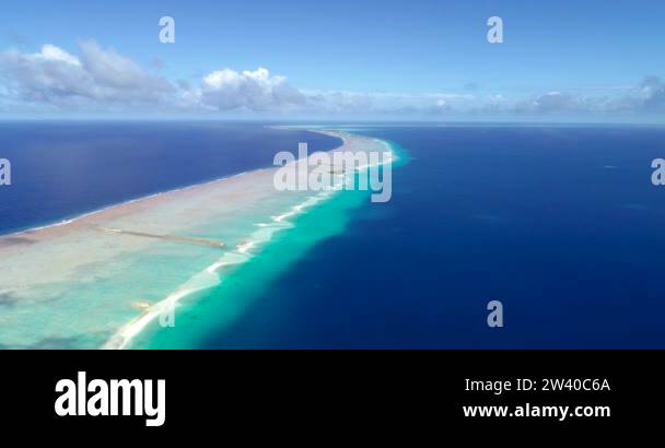French Polynesia Tahiti Fakarava atoll and famous Blue Lagoon, coral ...
