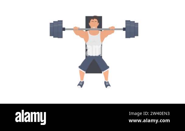 Cartoon bodybuilder Stock Videos & Footage - HD and 4K Video Clips - Alamy