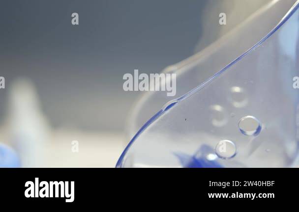 Oxygen mask of nebulizer, medical equipment for pneumonia, covid, sars ...