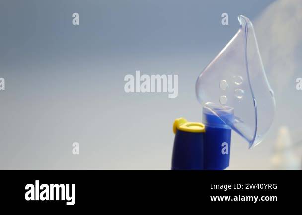 Oxygen mask of nebulizer, medical equipment for pneumonia, covid, sars ...