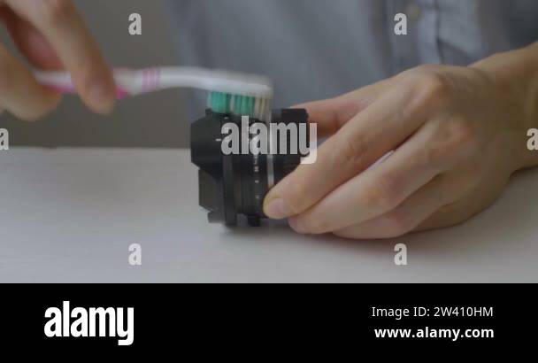 Vintage toothbrush Stock Videos & Footage - HD and 4K Video Clips - Alamy