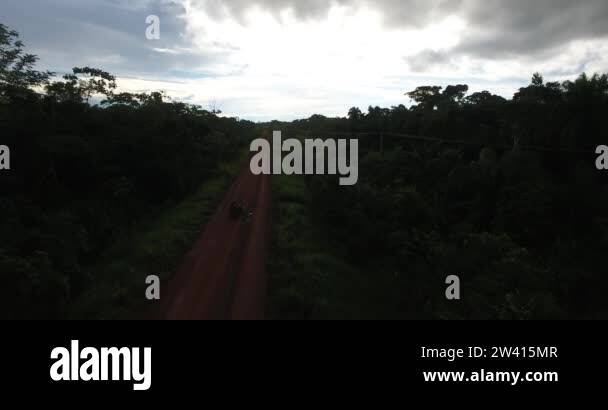 Puerto Rico, Pando / Bolivia - April 5 2017: Brown Man Riding a ...