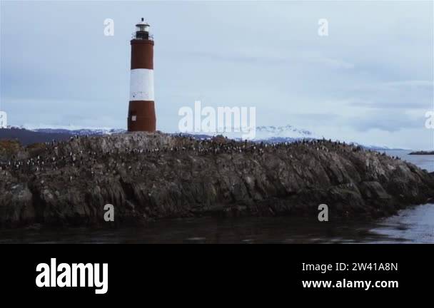 Les Eclaireurs Lighthouse, an Old Lighthouse in the Beagle Channel in ...