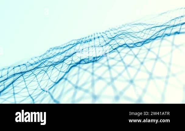Abstract Waving Lines Fx Minimal Background Loop/ 4k animation of an ...