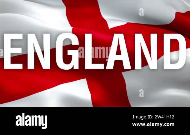 England waving flag. London 3d English flag waving. Sign of England ...