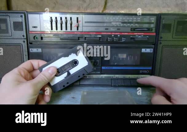 Old tape recorder Stock Videos & Footage - HD and 4K Video Clips - Alamy