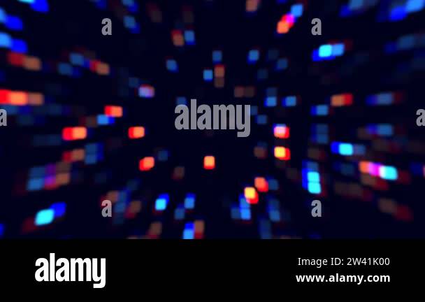 Information glow abstract tech geometric motion background. Seamless ...