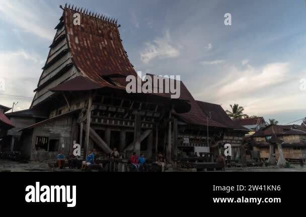Nias Island, North Sumatra, Indonesia -Bawomataluo Traditional Village ...