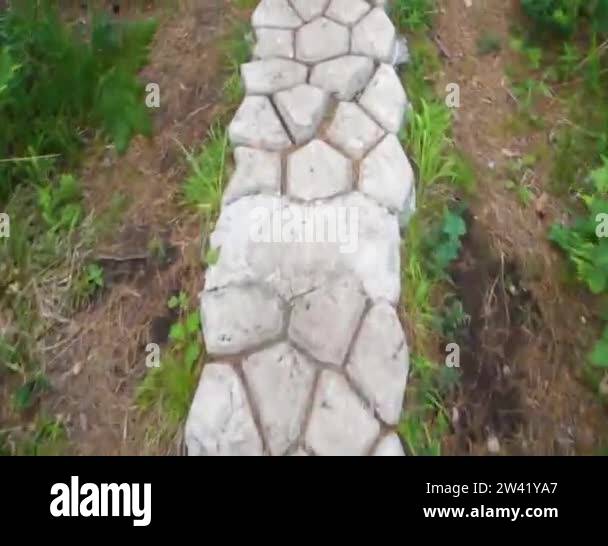 Footpath made stone tiles Stock Videos & Footage - HD and 4K Video ...