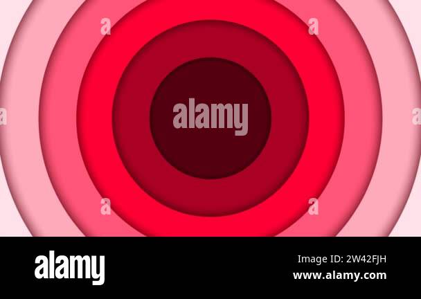 Motion graphics of circular shapes chasing overlapping colors that are ...