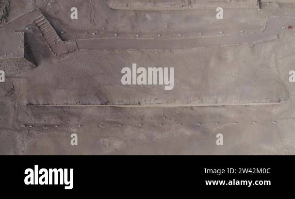 Lima, Lima - Peru - April 29th 2021: Aerial video over Pachacamac ...