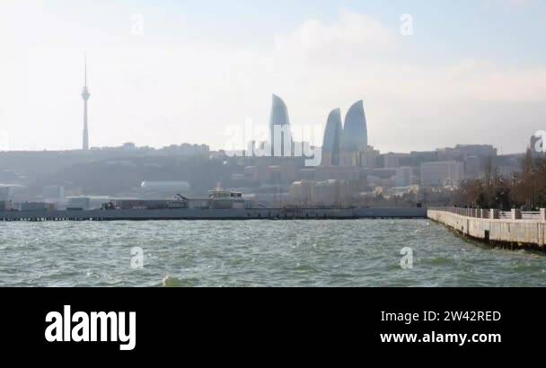 Baku azerbaijan view boulevard Stock Videos & Footage - HD and 4K Video ...
