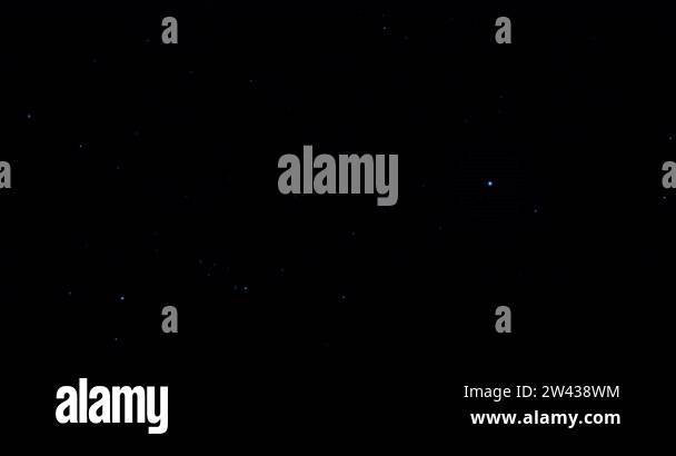 Sky stars, starry night dark blue background with starlight sparkles ...