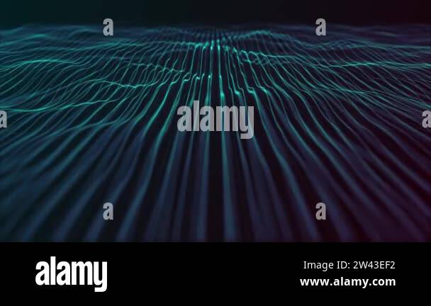 Abstract Waving Lines Fx Minimal Background Loop 4k Animation Of An Abstract Background With