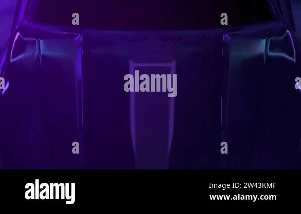 Car and city in neon cyberpunk style. 80s retrowave background 3d ...