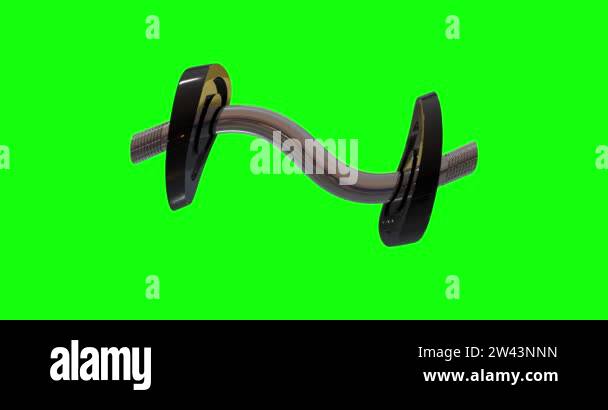8 animations weight barbell dumbbell green screen 3d gym fitness chroma ...