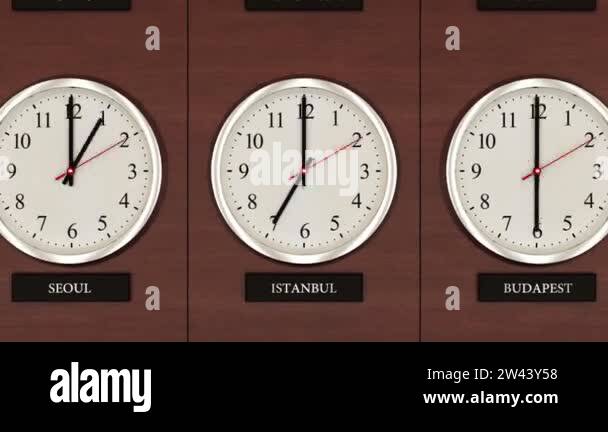 World time zone clock Stock Videos & Footage - HD and 4K Video Clips ...