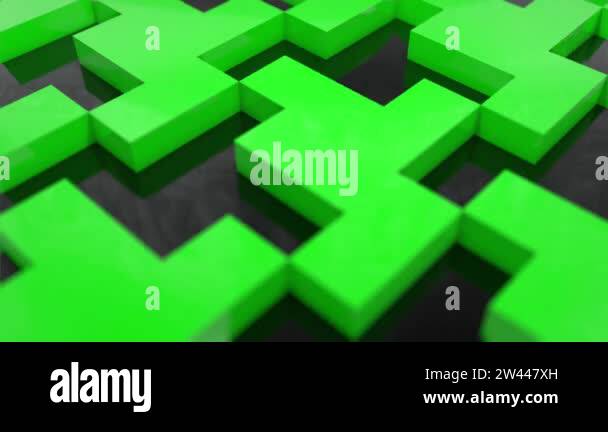 Pixel blocks background game screen 3d plastic digital display voxel ...