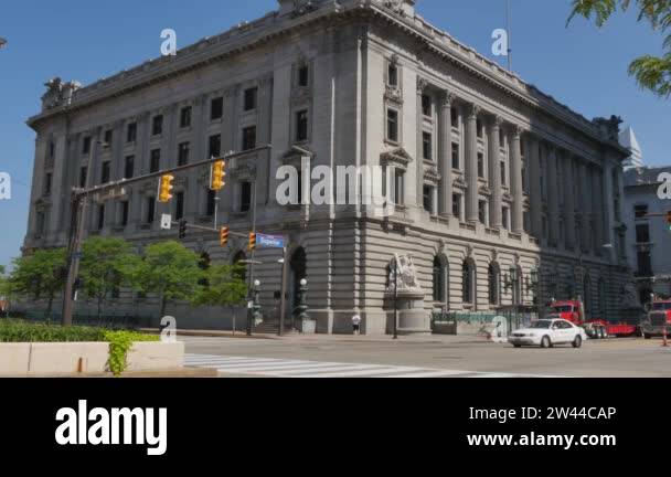 Downtown cleveland building architecture Stock Videos & Footage - HD ...
