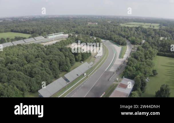 Monza, Italy. Autodromo Nazionale Monza is a race track near the city ...