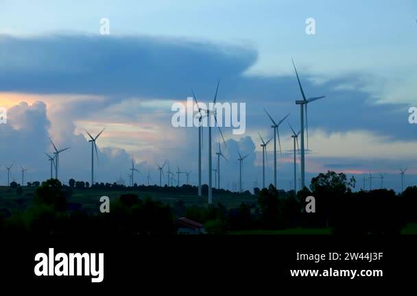 Wind turbine generator wind energy plant power turbine. Wind power ...