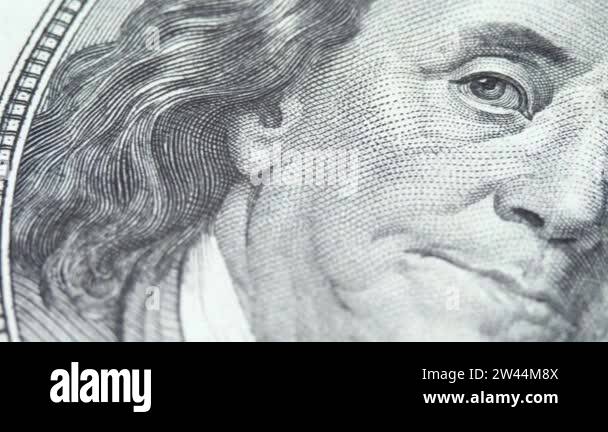 100 dollars banknote benjamin franklin Stock Videos & Footage - HD and ...