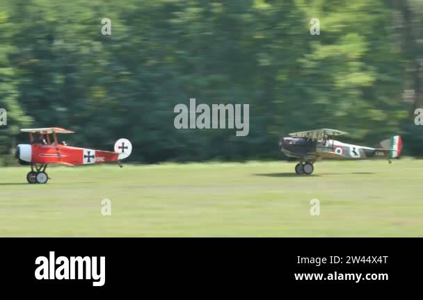 World war biplane replica Stock Videos & Footage - HD and 4K Video ...