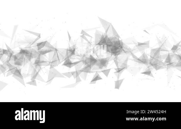 Abstract Plexus Digital Fx Technology Background Loop/ 4k animation of an abstract technology ...