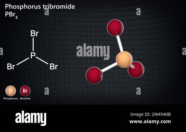 Phosphorus tribromide is a colourless liquid with the formula PBr3 or ...
