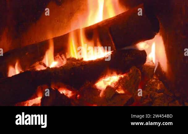 Log fire burning in grate Stock Videos & Footage - HD and 4K Video ...