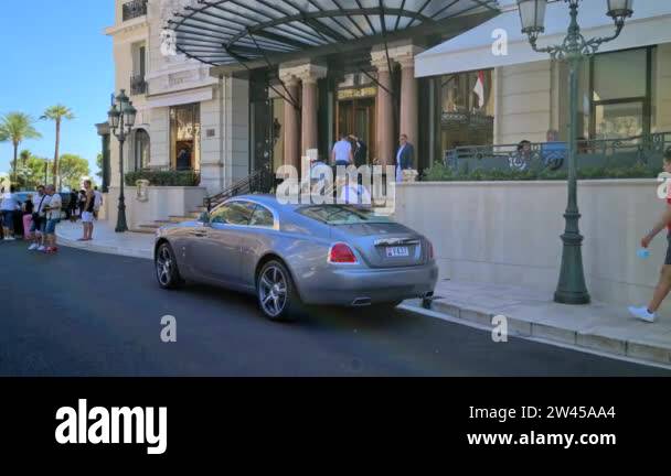 Monte-Carlo, Monaco - August 8, 2020: 8K Beautiful Rolls-Royce Wraith ...