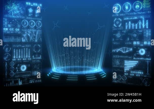 Modern medical health care concept. Futuristic examination with health ...