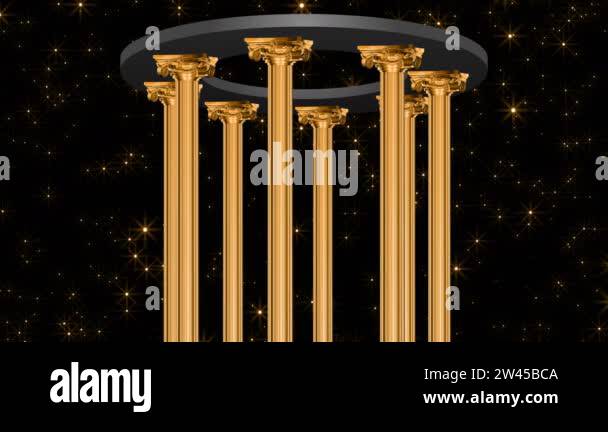 Gold columns Stock Videos & Footage - HD and 4K Video Clips - Alamy