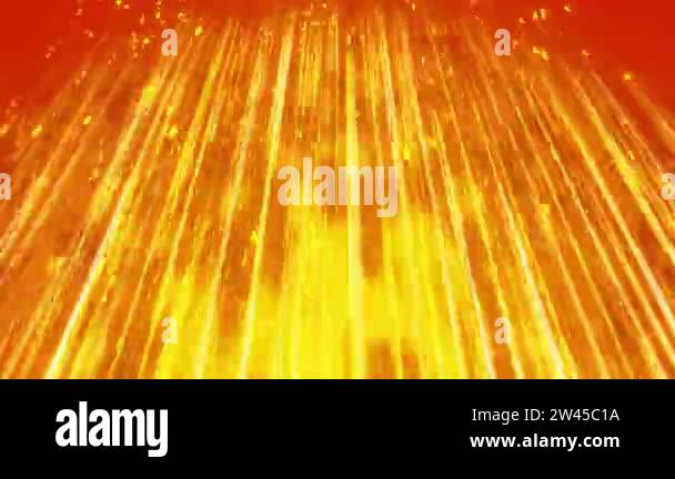 Manga or comic book lines animation. Action speed effects with sparks ...