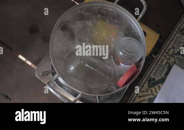 Close up basic glass jars Stock Videos & Footage - HD and 4K Video ...