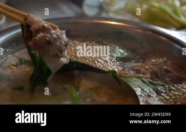 Sogogi shabu shabu Stock Videos & Footage - HD and 4K Video Clips - Alamy