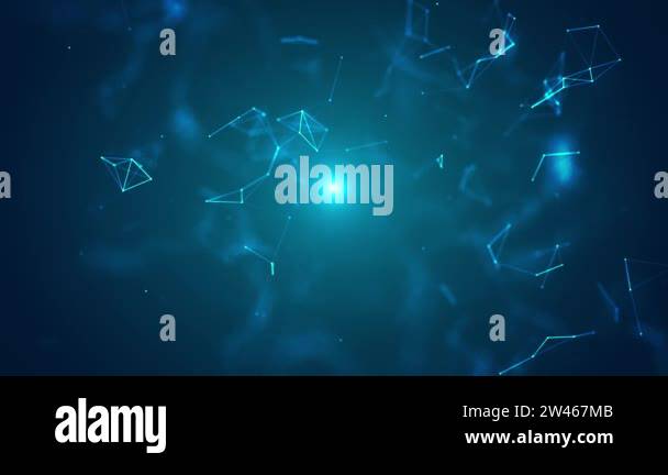 Abstract Digital Data Technology Background Loop/ 4k animation of an abstract technology ...