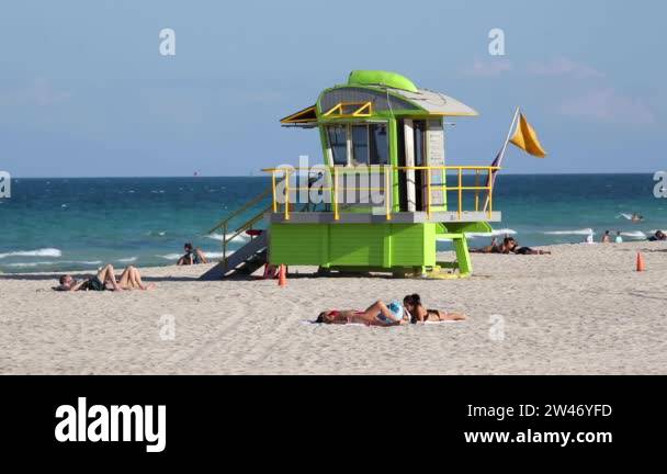 Lifeguards south beach miami florida Stock Videos & Footage - HD and 4K ...