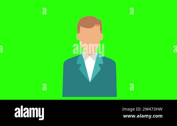 green screen , avatar,man Stock Video Footage - Alamy