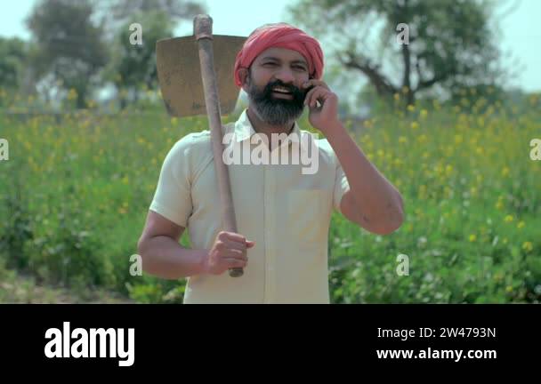Indian man rural villager farmer Stock Videos & Footage - HD and 4K ...