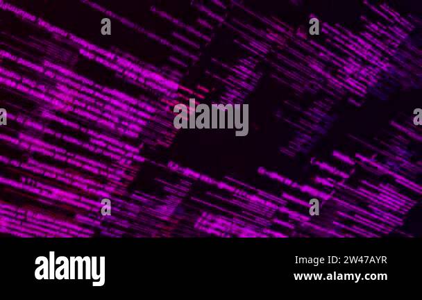 Abstract hackers attack, technology and connection concept. Animation. Endless lines of computer ...