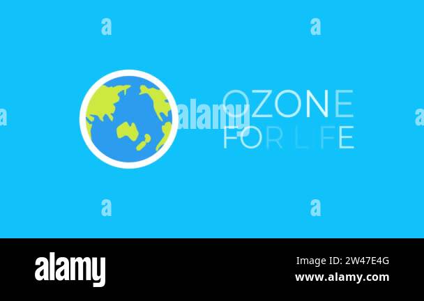 Motion graphic animation for International Day for the Preservation of the Ozone Layer . World ...