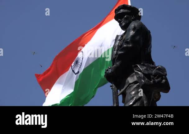 Statue indian flag Stock Videos & Footage - HD and 4K Video Clips - Alamy