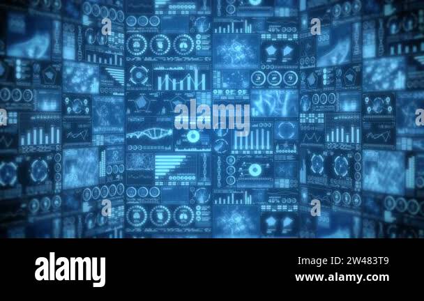 Modern medical health care concept. Futuristic examination with health ...