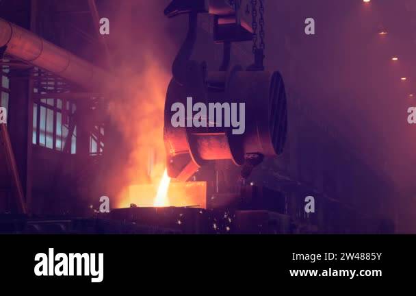 Blast furnace steel plant Stock Videos & Footage - HD and 4K Video ...