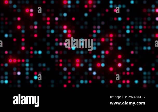 4K seamless loop light illumination digital blue purple pink LED wall ...