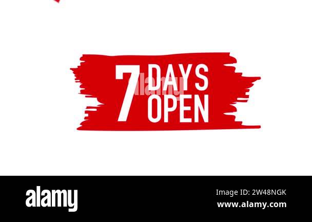 Open 7 days shop Stock Videos & Footage - HD and 4K Video Clips - Alamy
