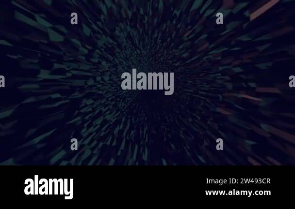 Futuristic zoom effects, infinity or seamless loop. Animation of an ...