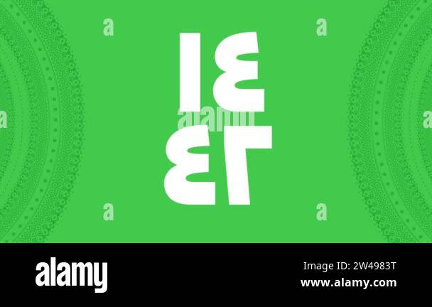 Motion graphic of happy new Hijri year 1442 greeting in 4k size. Happy ...