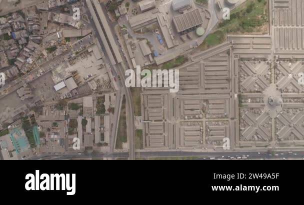 Lima, Lima - Peru - May 07th 2021: Aerial video of Presbitero Maestro ...